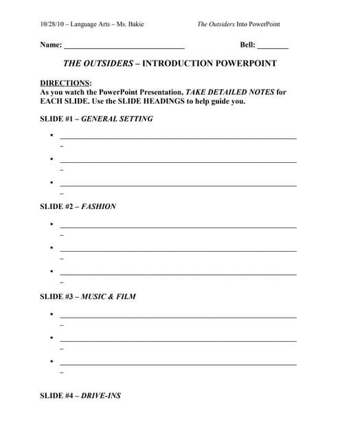 Story Planner Guide | PDF