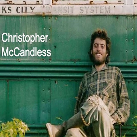 Diary of Chris McCandless | PPTX