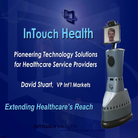 In Touch Overview 1 April 06 | PPT | Healthcare Industry | Industries