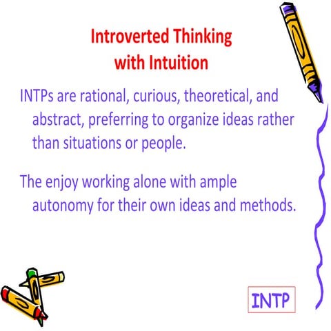 INTP--The THINKER.ppt