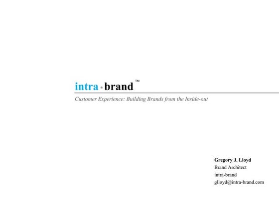 Infographic: Drezier’s Approach of Holistic Branding – Five Recurring ...