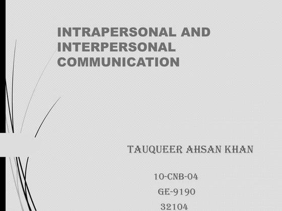 LEVEL OF COMMUNICATION | PPT