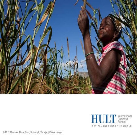 The I.Solve.Hunger Project | PPTX | Non-Profit Organizations | Industries