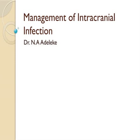 Intracranial Infections in neuro surgery.pptx