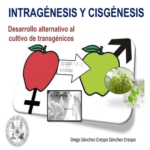 Intragénesis y cisgénesis | PPTX