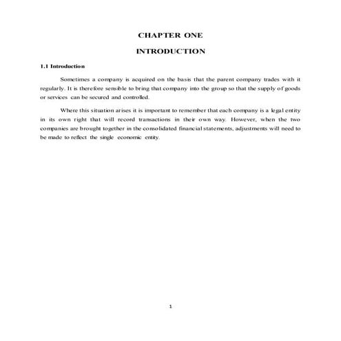 Intra group trading | DOC