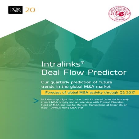 Intralinks Deal Flow Predictor | PDF