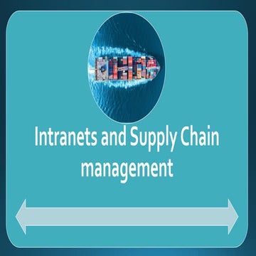 Intranets and Supply Chain Management | PPT