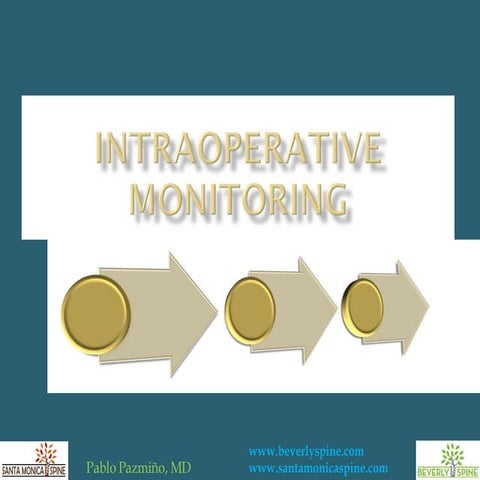 Intraoperative Monitoring | PPT