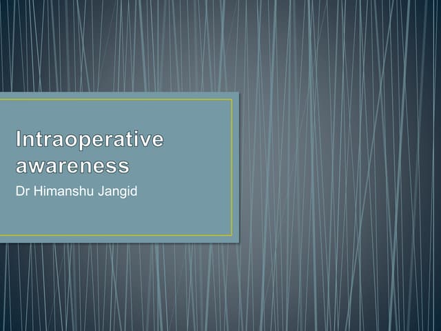 CRITICAL INCIDENTS IN ANAESTHESIA.pptx