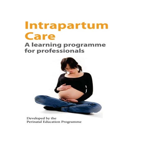 Intrapartum Care: Introduction | PDF
