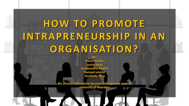 The Concept of Corporate Entrepreneurship - Intrapreneurship | PDF