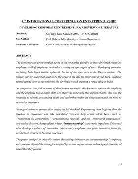 Integrative thinking a model takes shape | PDF