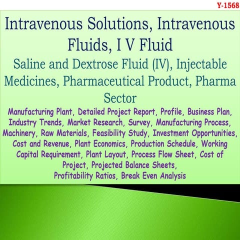 Intravenous solutions, intravenous fluids | PPTX