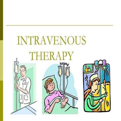 Iv infusion ppt | PPTX