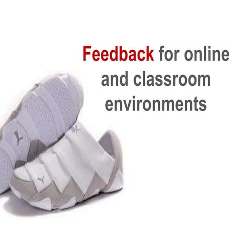 Course Design Intrinsic Feedback eLearning | PPTX