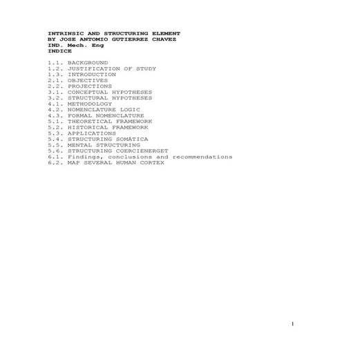 Intrinsic And Structuring Element Doc