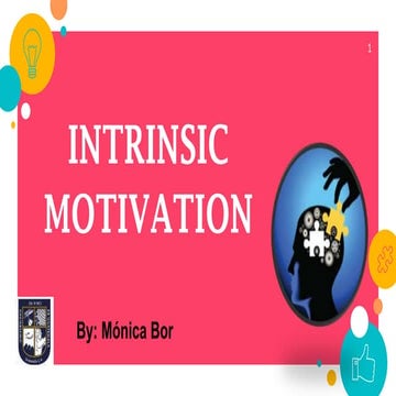 Intrinsic motivation | PPTX