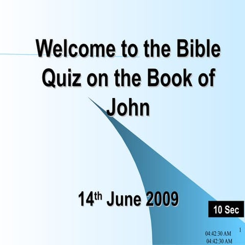 Intro | PPT | Christianity | Religion & Spirituality