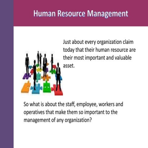 Introduction to HRM by Mahmood Qasim | PPTX