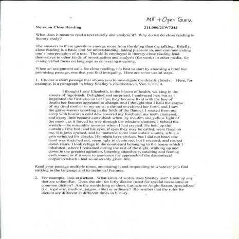 Introduction to Literature | PDF