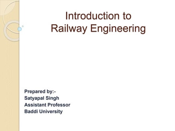 Components of railway track | PPTX | Rail Travel | Travel Type