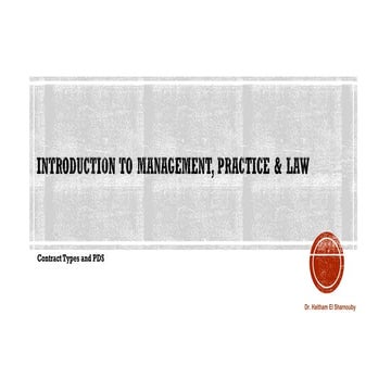 Intro. to management lecture 05 | PDF