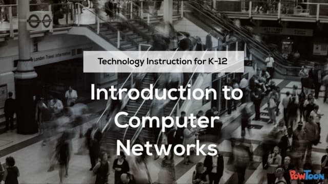 Intro To Computer Networks Ppt Computer Animation Computer Software And Applications