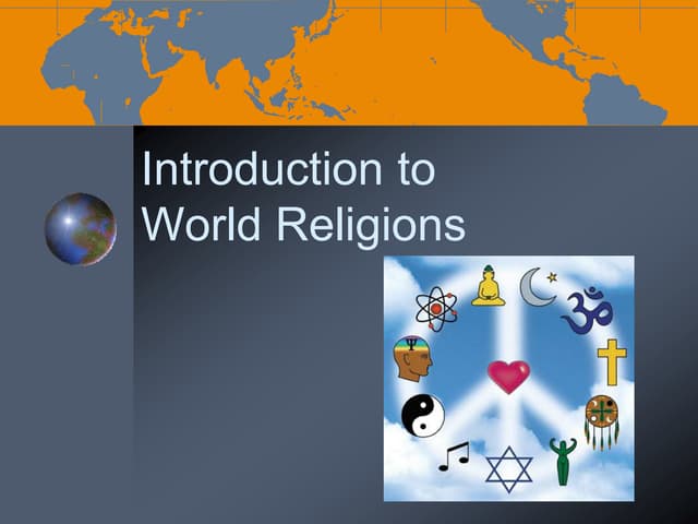 MAJOR WORLD RELIGIONS' SYMBOLS | PPTX