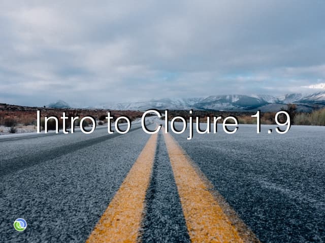 Intro To Clojure 19 Pdf Programming Languages Computing 0788