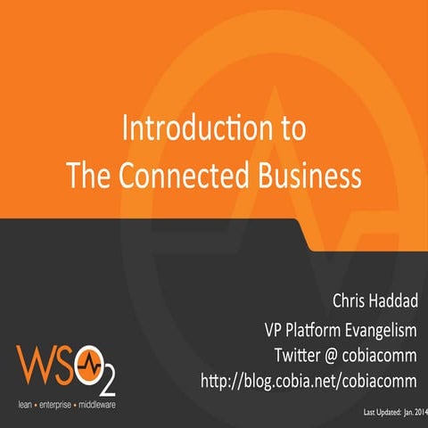 Introduction to the Connected Business | PPT