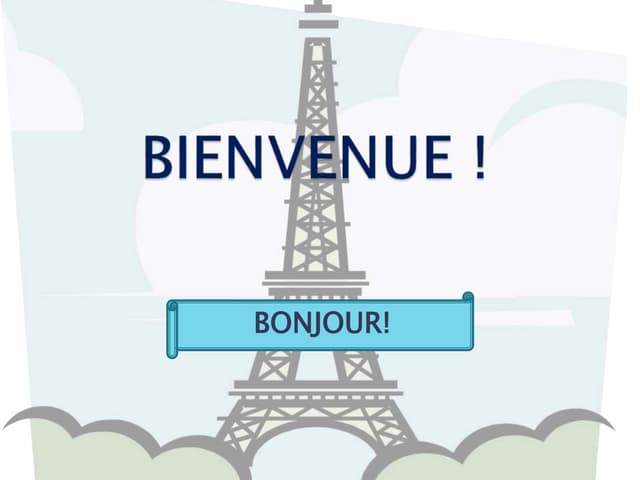 French powerpoint! | PPT