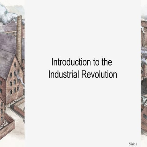 Industrial revolution | PPTX