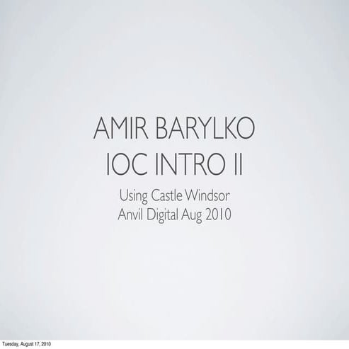 castle-windsor-ioc-demo | PDF