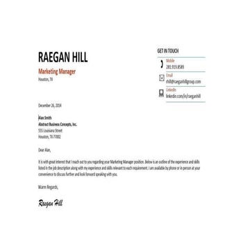 Intro letter-sample | PPTX