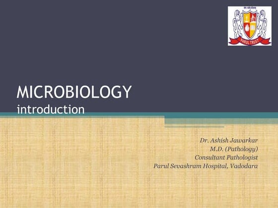 Microbiology Introduction For Nursing Students | PPT | Infectious ...