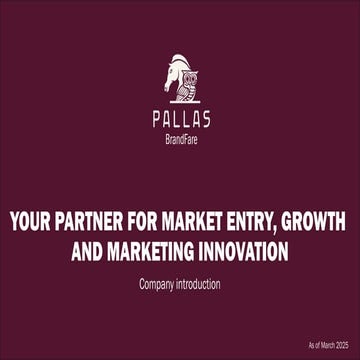 Pallas-BrandFare-Credential-Presentation | PPT
