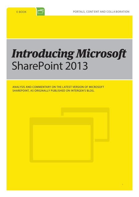 Top features and use cases of sharepoint | PDF