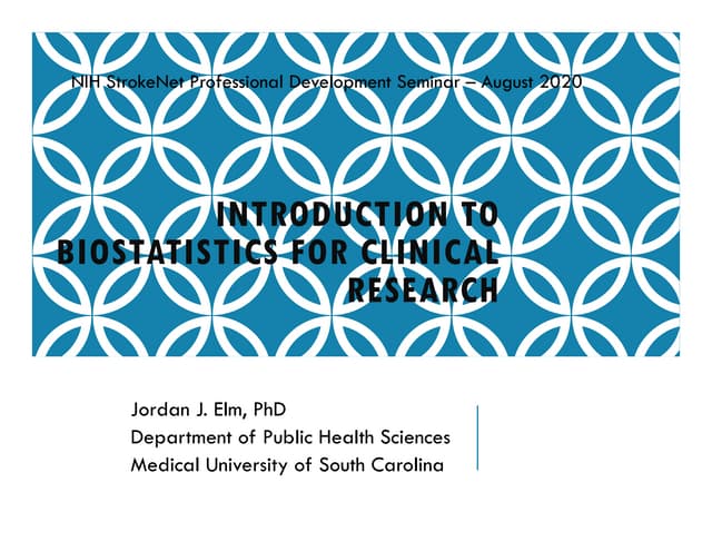 introduction to biostatistics in clinical trials | PDF introduction to biostatistics in clinical trials | PDF