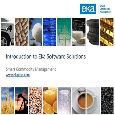Introduction to Smart Commodity Management | PDF