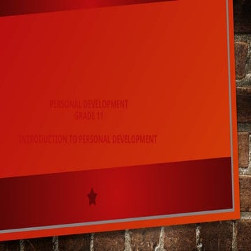 1. introduction to personal development | PPT