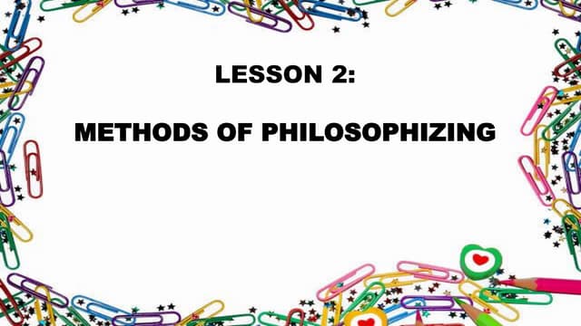 Quarter 1 – Module 2 Methods of Philosophizing.pdf