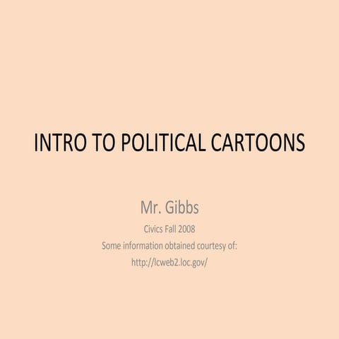 How to analyse cartoons in iB English language and lit | PPTX