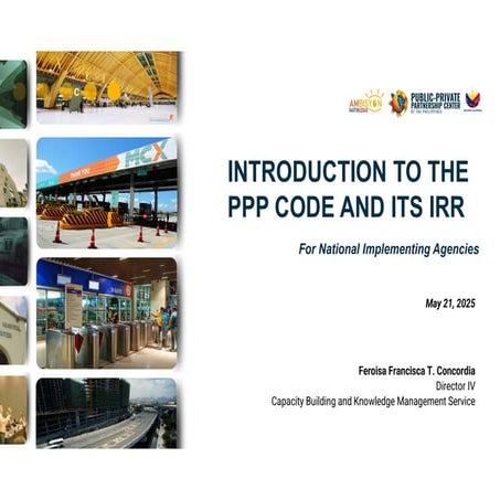 Introduction to the Public-Private Partnership Code Day 2 | PDF