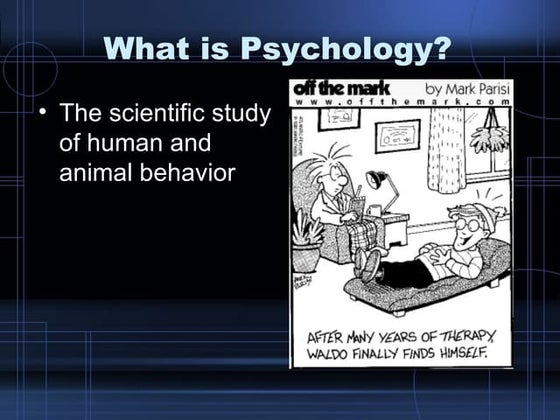 Chapter 1: PSYCHOLOGY | PPT