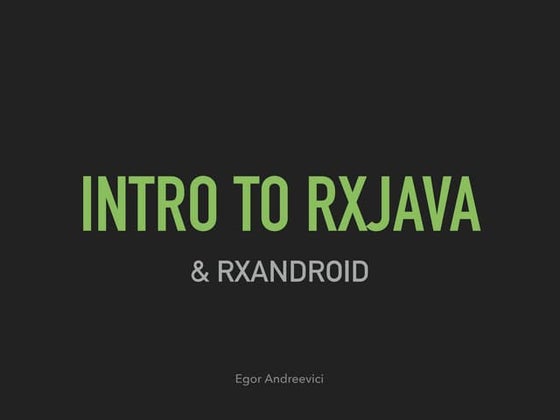 Reactive Programming On Android Rxandroid Rxjava Ppt 7766