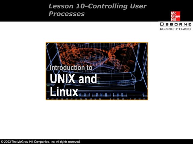 intro unix/linux 10 | PPT intro unix/linux 10 | PPT