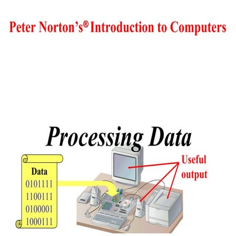 Peter Norton - Introduction to computers - Part 2 | PPTX