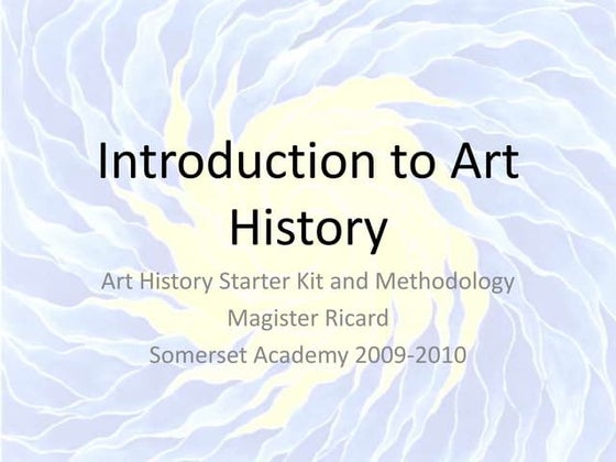 Lesson 1 introduction to art appreciation | PPT