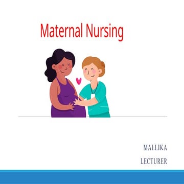 Review history of maternal nursing Introdcution to maternal nursing.pptx